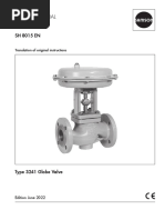 Samson 3241 Control Valve Data Sheet | PDF | Valve | Forging