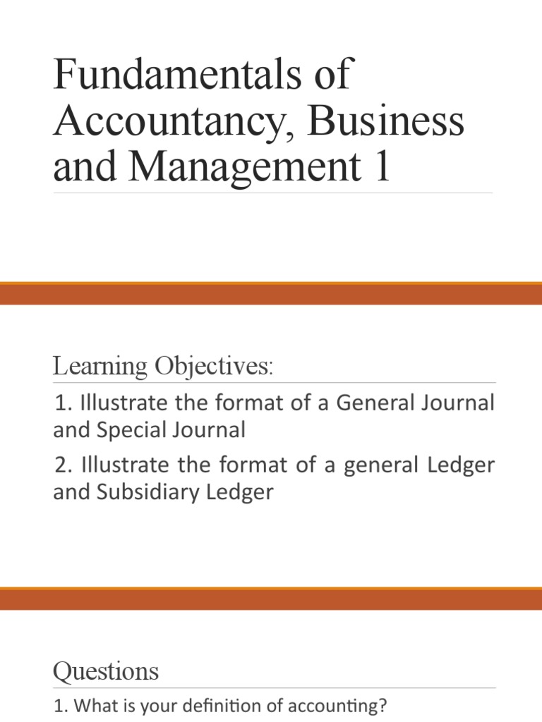 FABM1 Quarter 1 Week 5 | PDF | Debits And Credits | Corporations