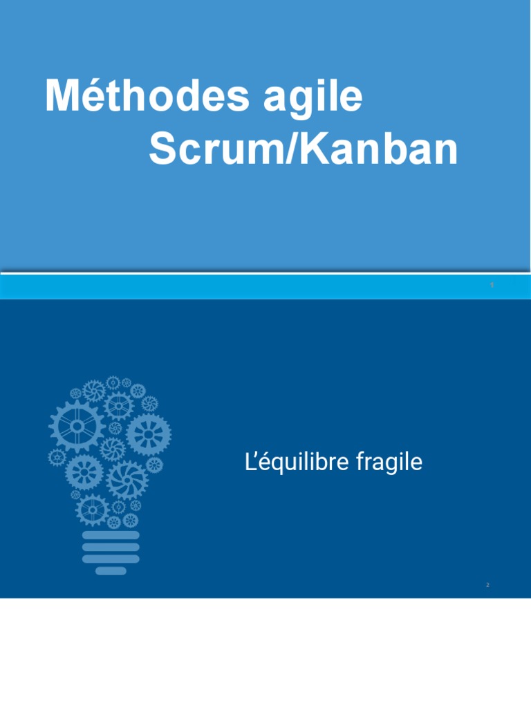 Méthodes Agiles : Introduction à Scrum | PDF | Méthode agile | Gestion ...