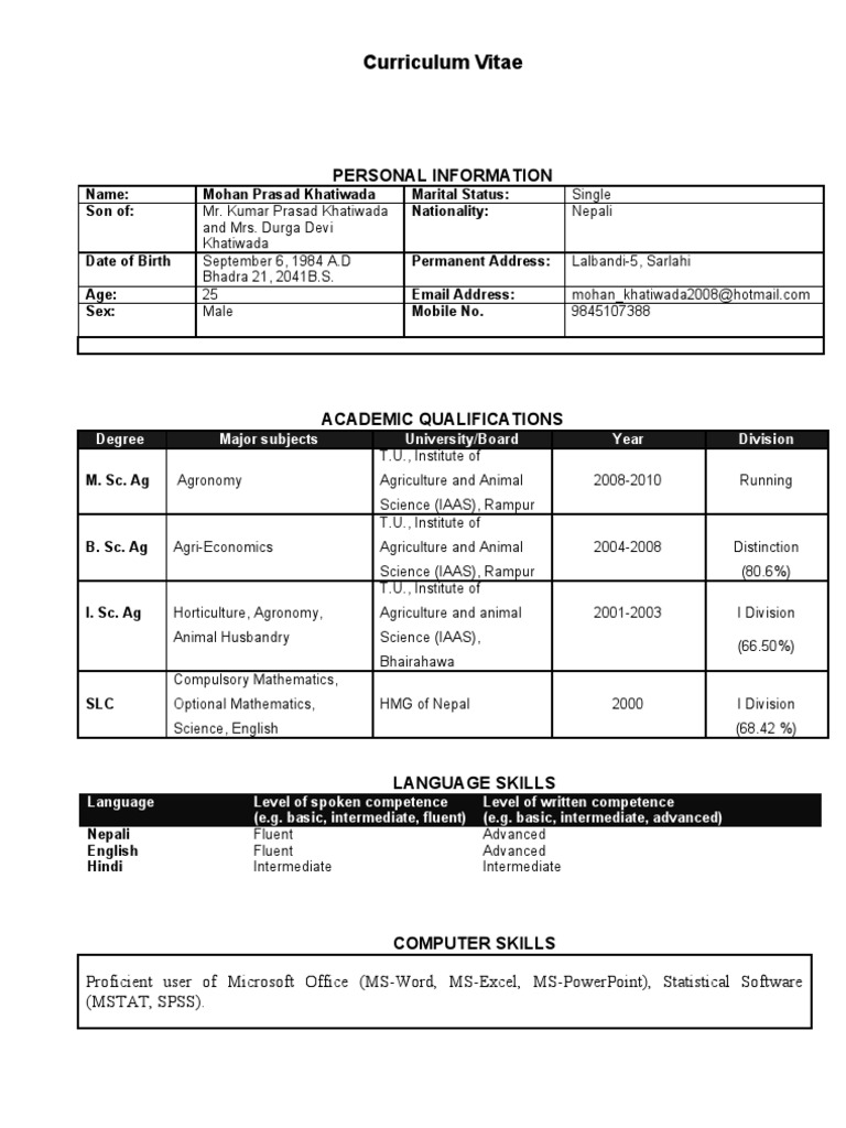 Mohan CV | PDF | Horticulture | Agriculture
