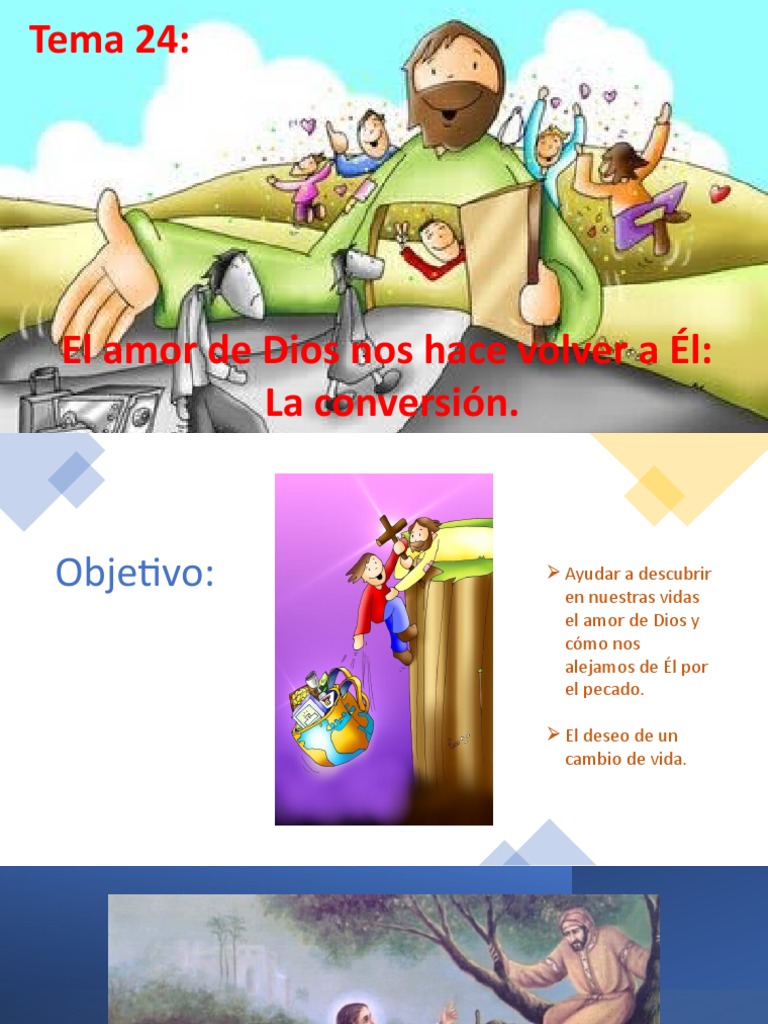 Tema 24 El Amor de Dios Nos Hace Volver A El | PDF