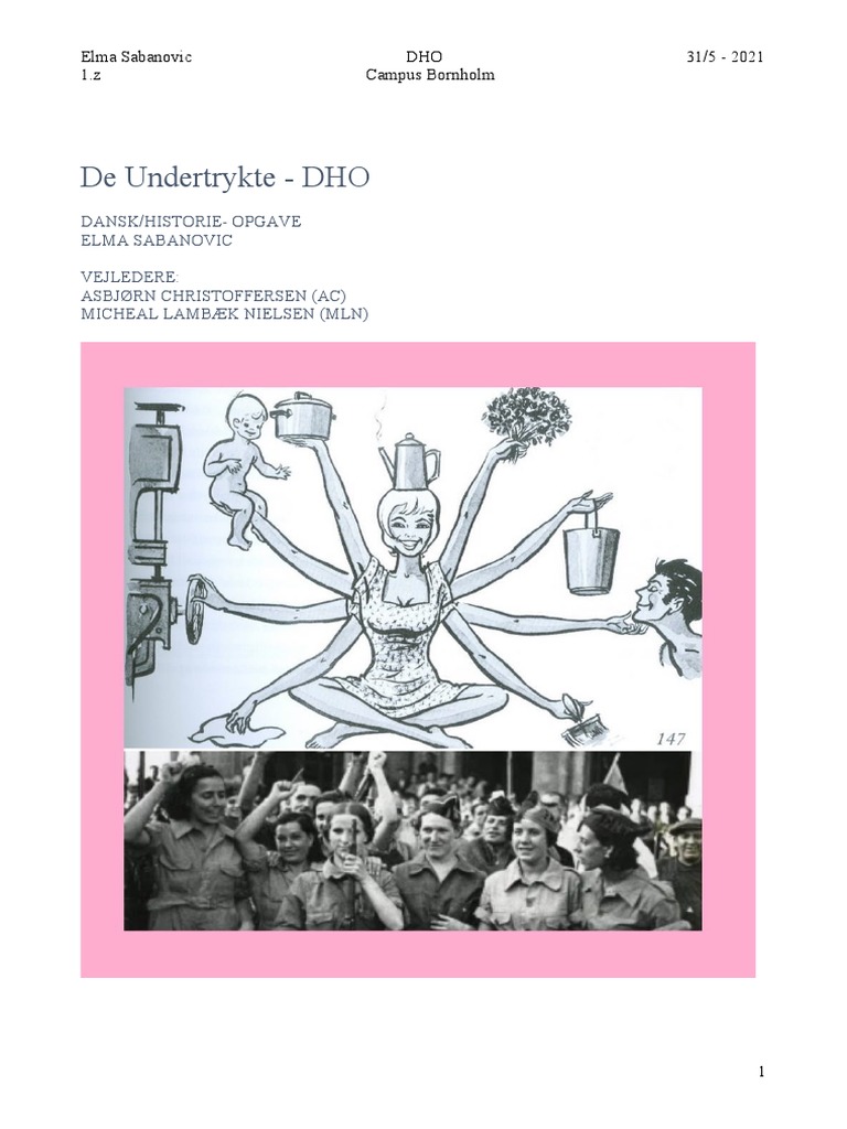 De Undertrykte - DHO | PDF