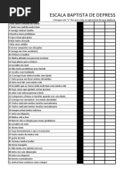 Resumo - Escala Bdefs | PDF
