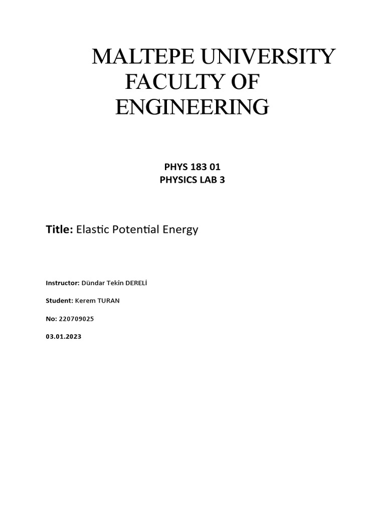 Physics Lab 03 Pdf Force Applied And Interdisciplinary Physics