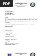 Request Letter Demolition SDS - COA | PDF | Government