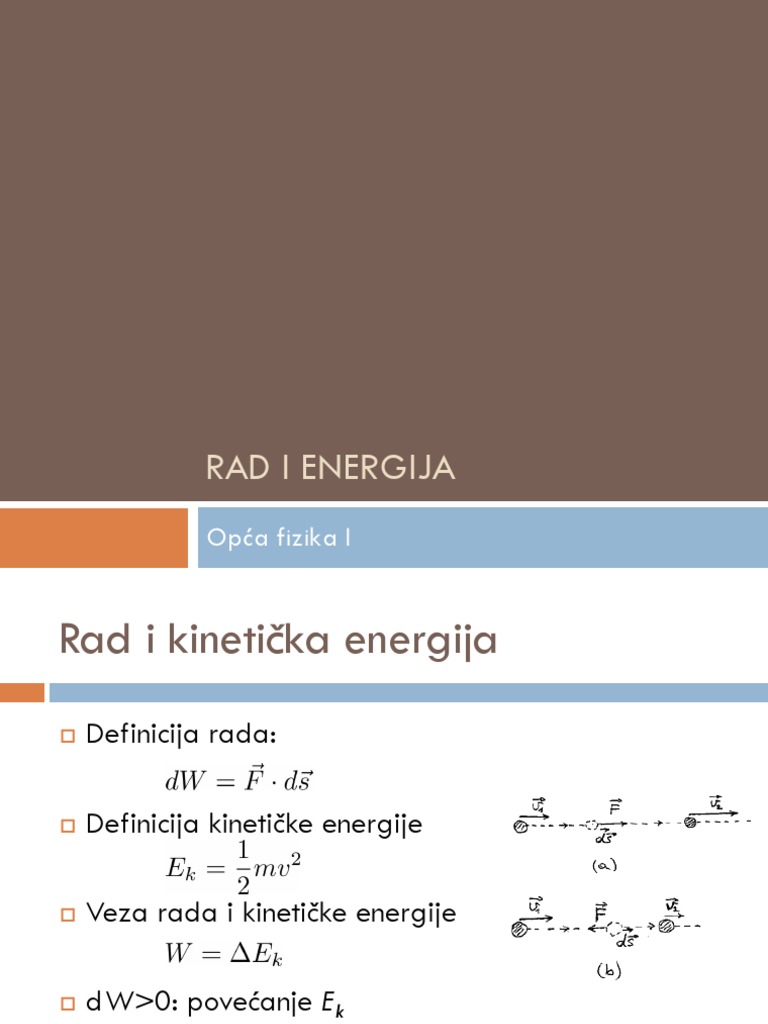 Rad I Energija | PDF