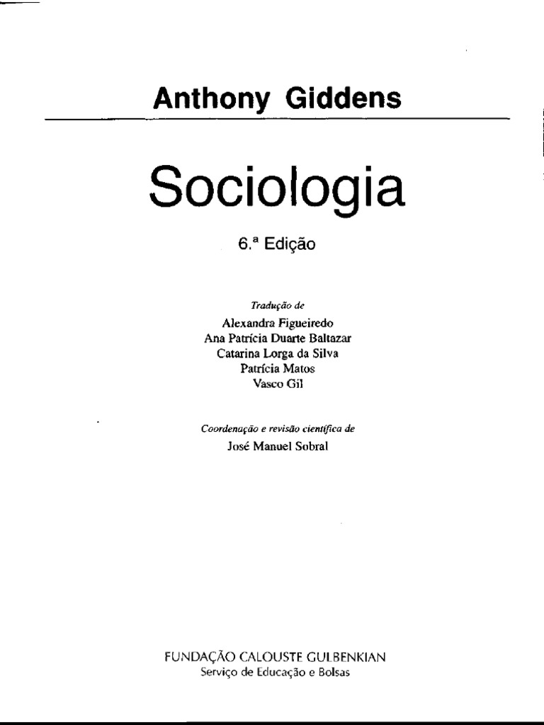 Cultura e Sociedade em Giddens | PDF | Sociologia | Sociedade