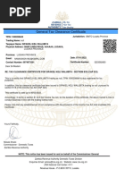 Certificate of Fund Origin - UN | PDF
