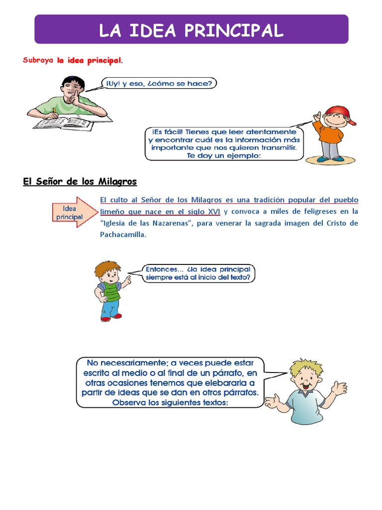 01 Sesión Idea Principal | PDF | Turismo
