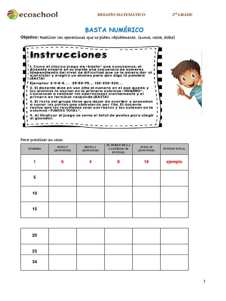 2 Grade Desafío Matempatico 32 | PDF