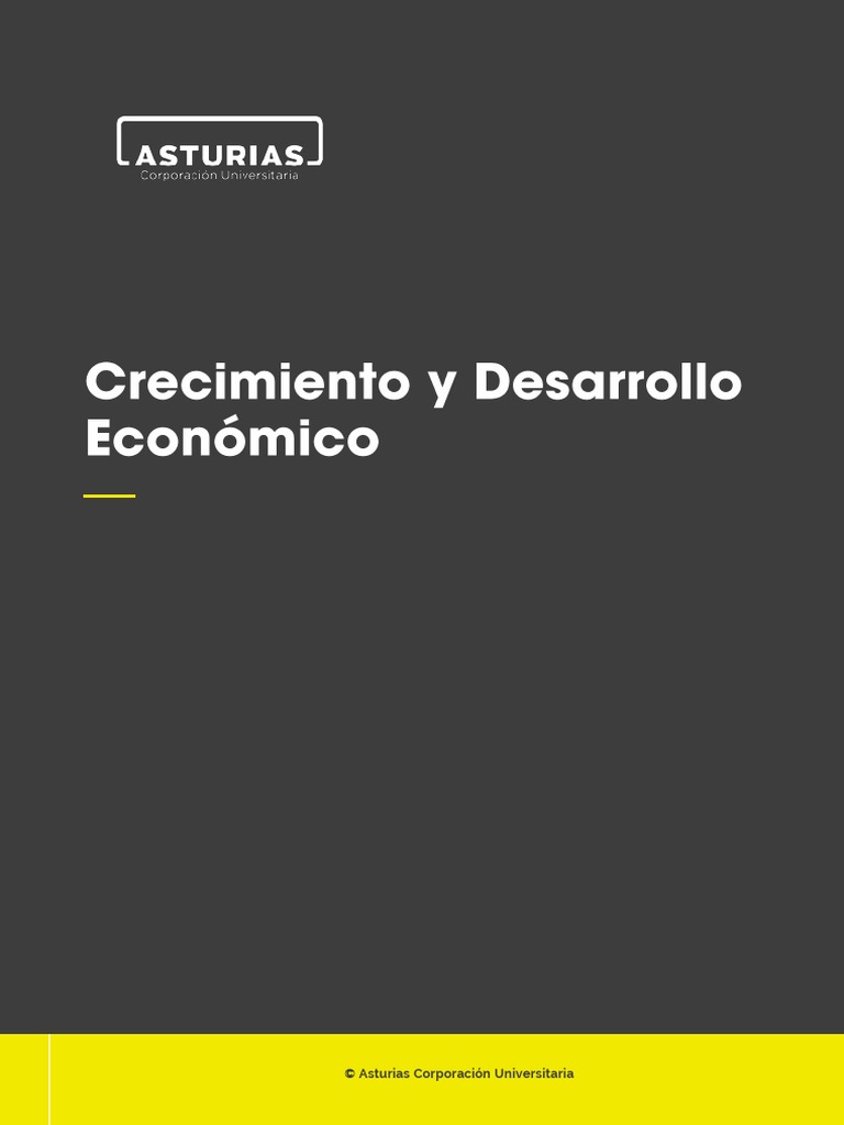 Crecimiento Y Desarrollo Económico Pdf Crecimiento Económico