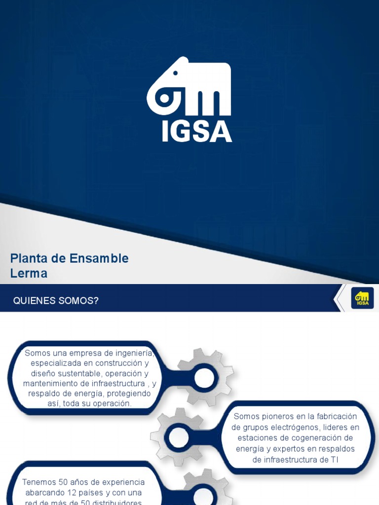 Presentacion IGSA PLanta de Ensamble 2021 | PDF | Soldadura | Construcción