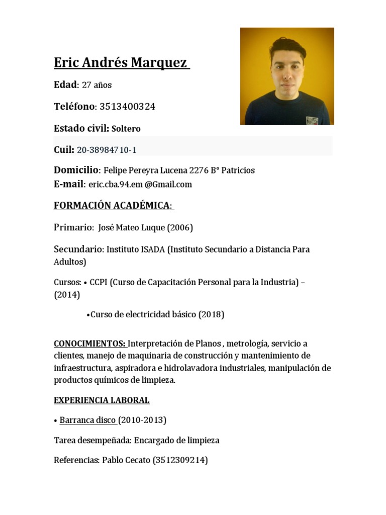 CV Eric 2022 | PDF