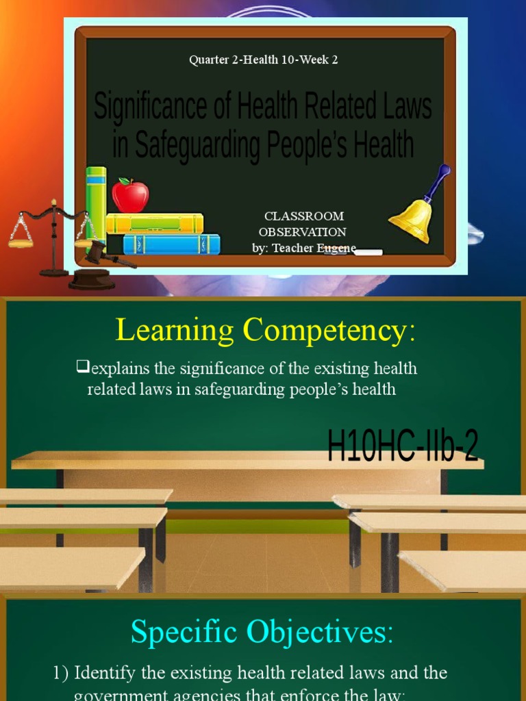Health Laws and Their Significance | PDF | Consumer Protection