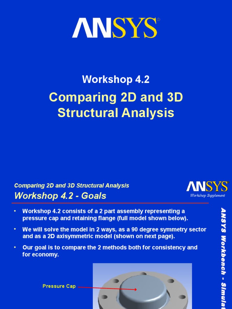 Comparing 2D and 3D Structural Analysis: Workshop 4.2 | PDF ...