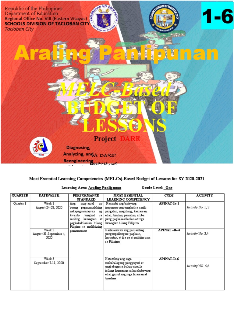 Aral Pan1-6 - Q1 - BOL | PDF