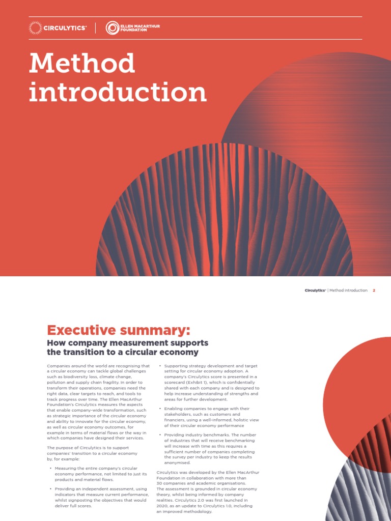 1) Method Introduction ENG | PDF | Water | Economies