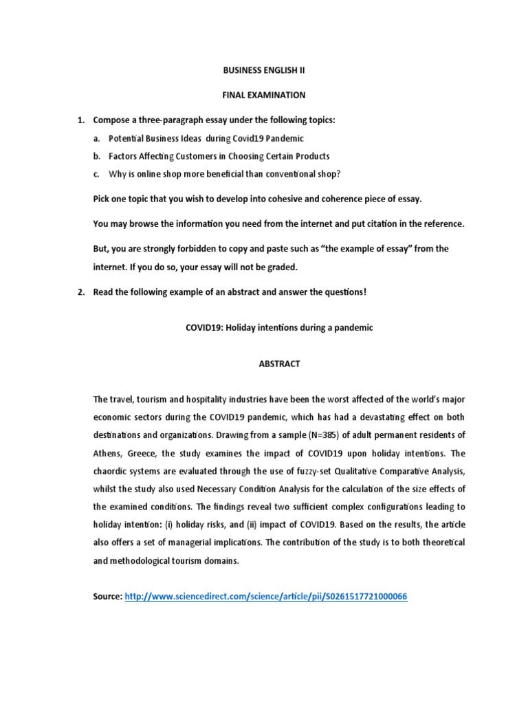 Business English Ii | PDF