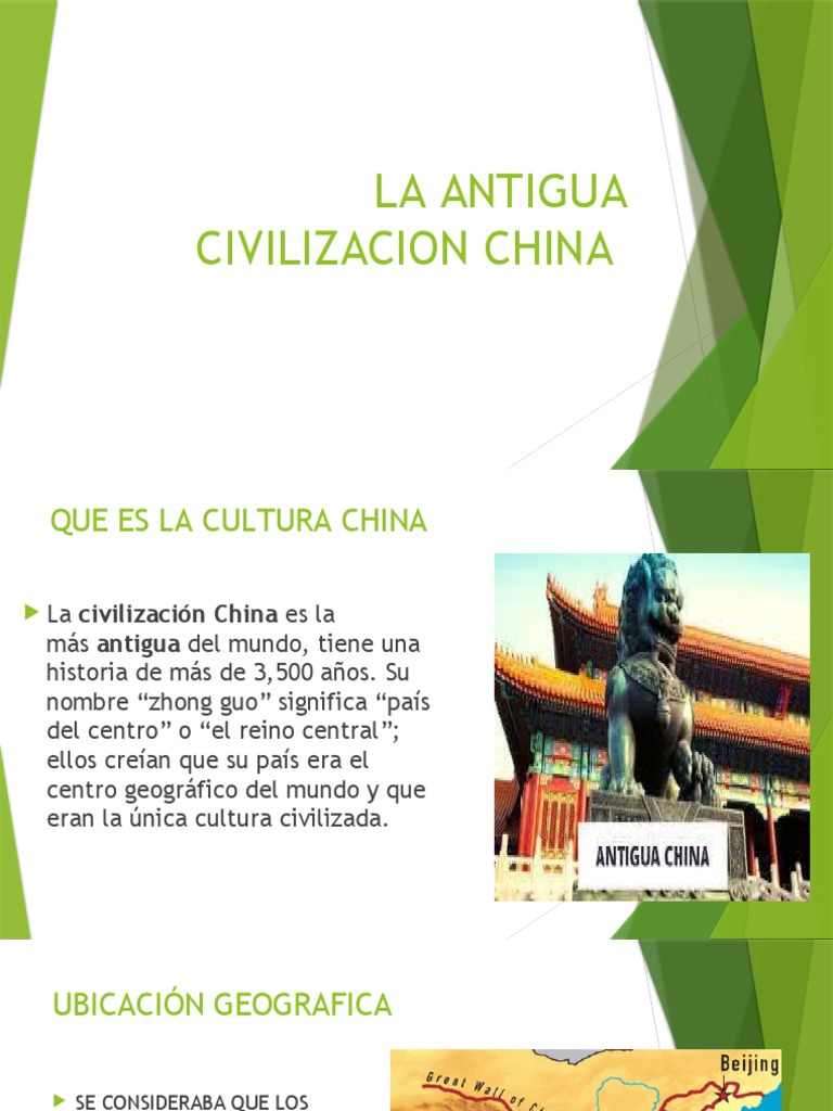 LA ANTIGUA CIVILIZACION CHINA.( D´Wilmer javier diaz feliz ) | PDF
