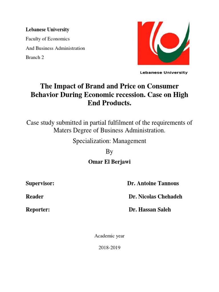 m2 The Impact of Brand and Price On Consumer | PDF | Consumer Behaviour ...