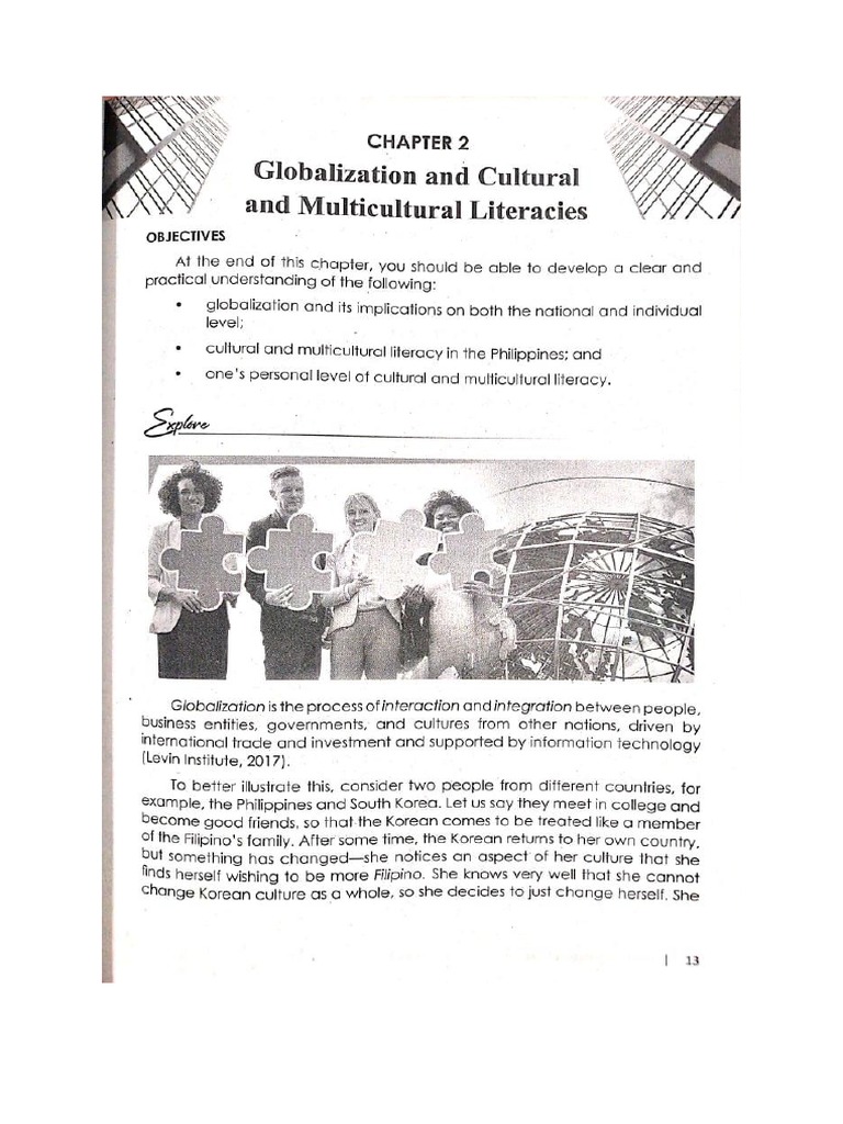 MODULE 2 Globalization and Multicultural Literacy | PDF