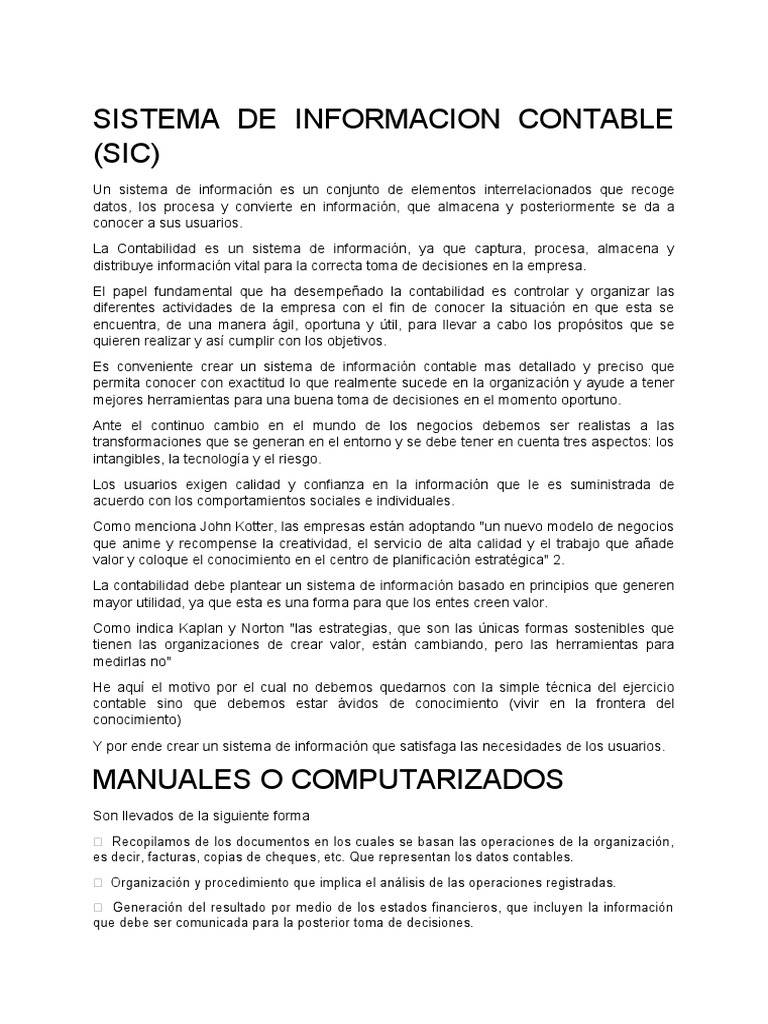 Concepto de Manual | PDF | Contabilidad | Información