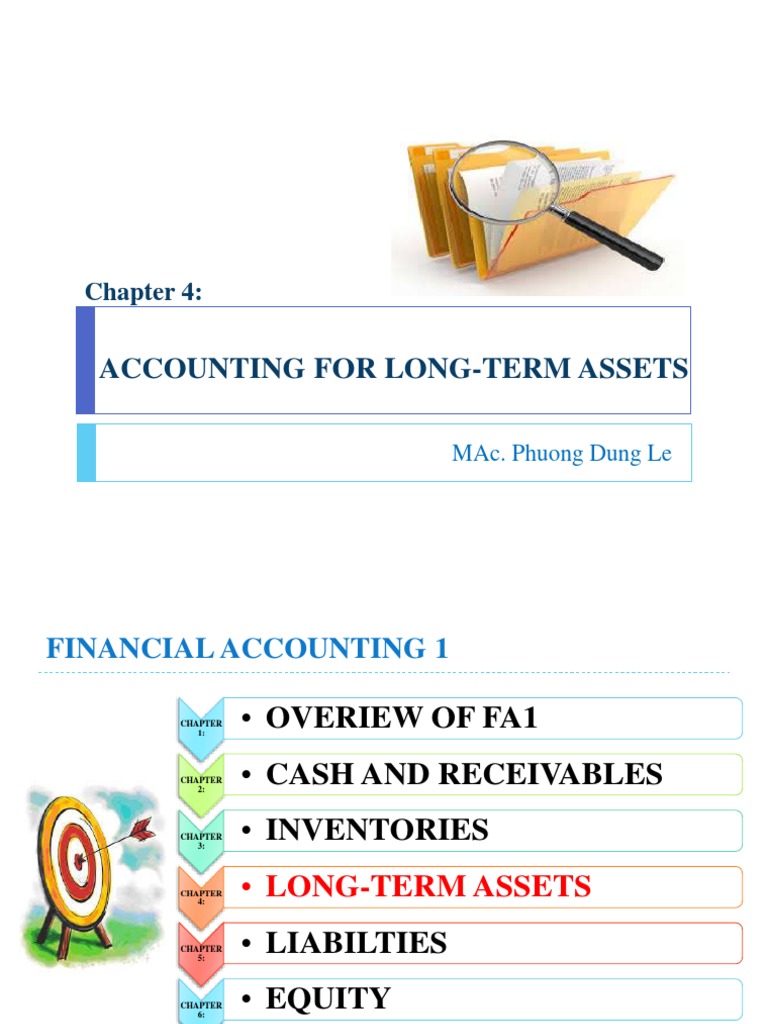 C4 - Accounting For Long-Term Assets | PDF | Depreciation | Historical Cost