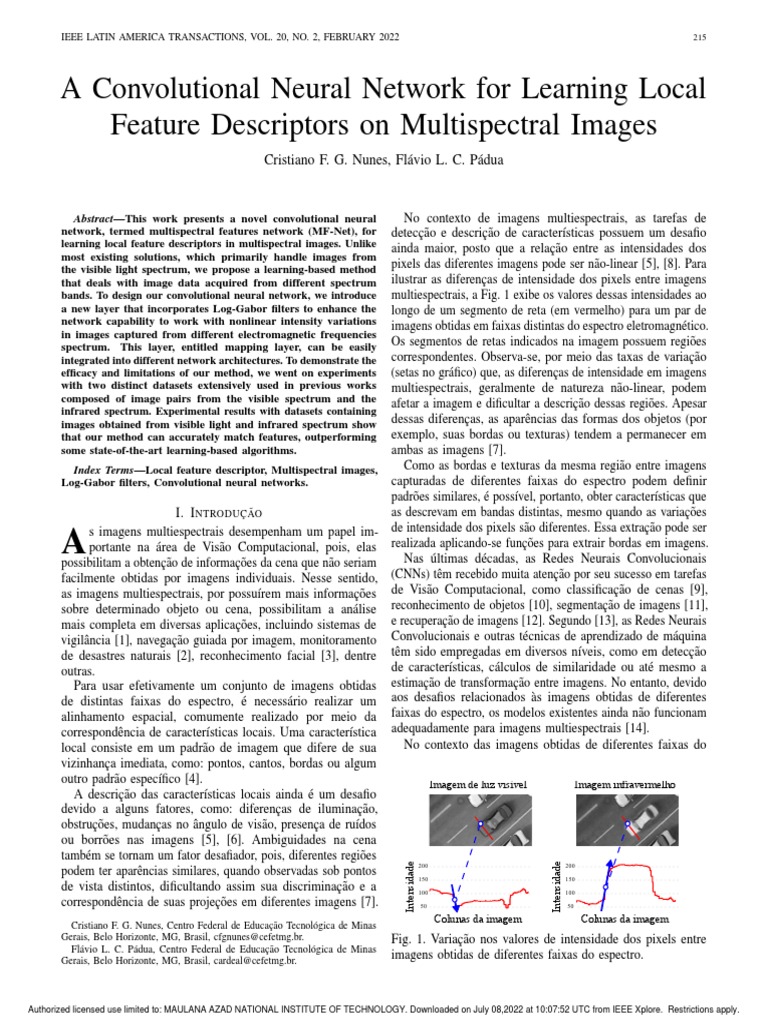A Convolutional Neural Network For Learning Local Feature Descriptors ... A Convolutional Neural Network For Learning Local Feature Descriptors ...