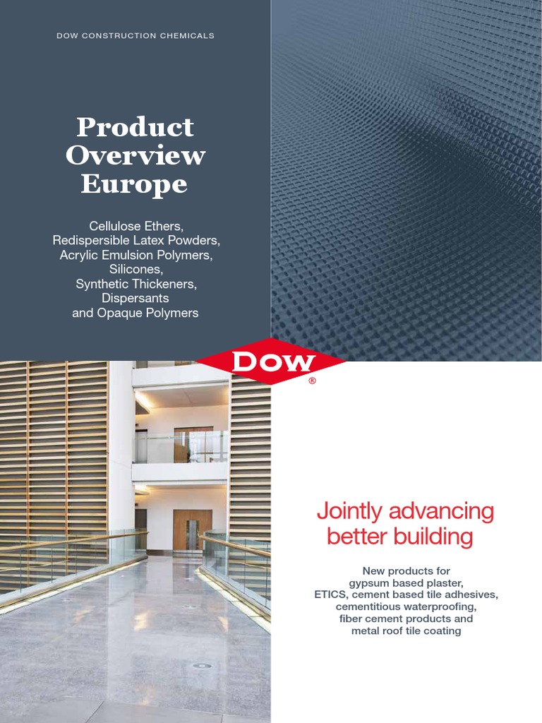 840 00201 01 Dow Construction Chemicals Selection Guide | PDF ... 840 00201 01 Dow Construction Chemicals Selection Guide | PDF ...
