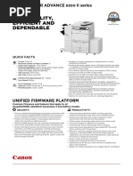 Canon imageRUNNER C359iF C259iF Brochure | PDF | Computer Security ...