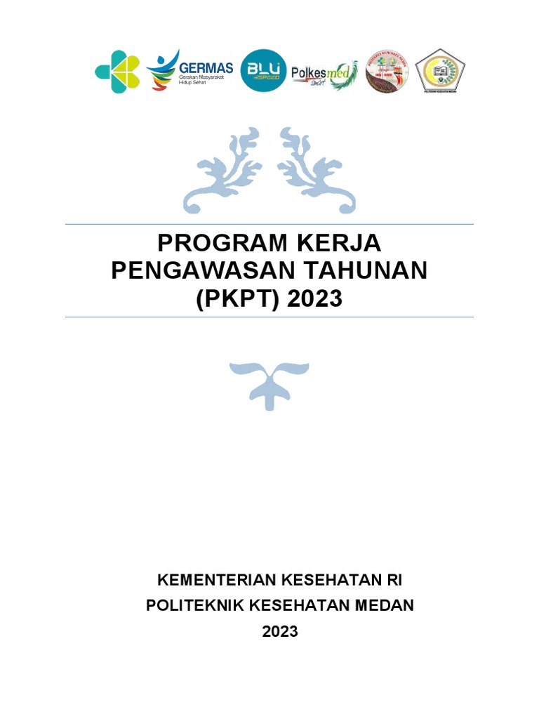 Cover Program Kerja Pengawasan Tahunan | PDF