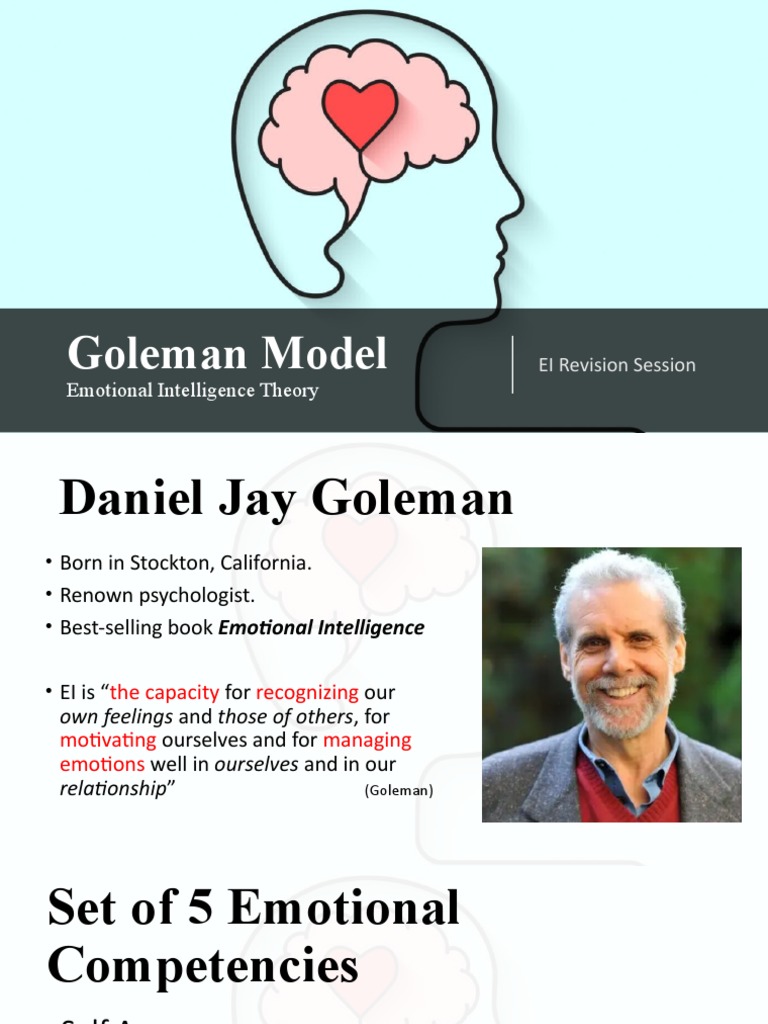 Goleman Model | PDF