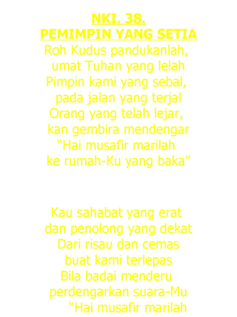 Pemimpin Setia: Panduan Rohani | PDF