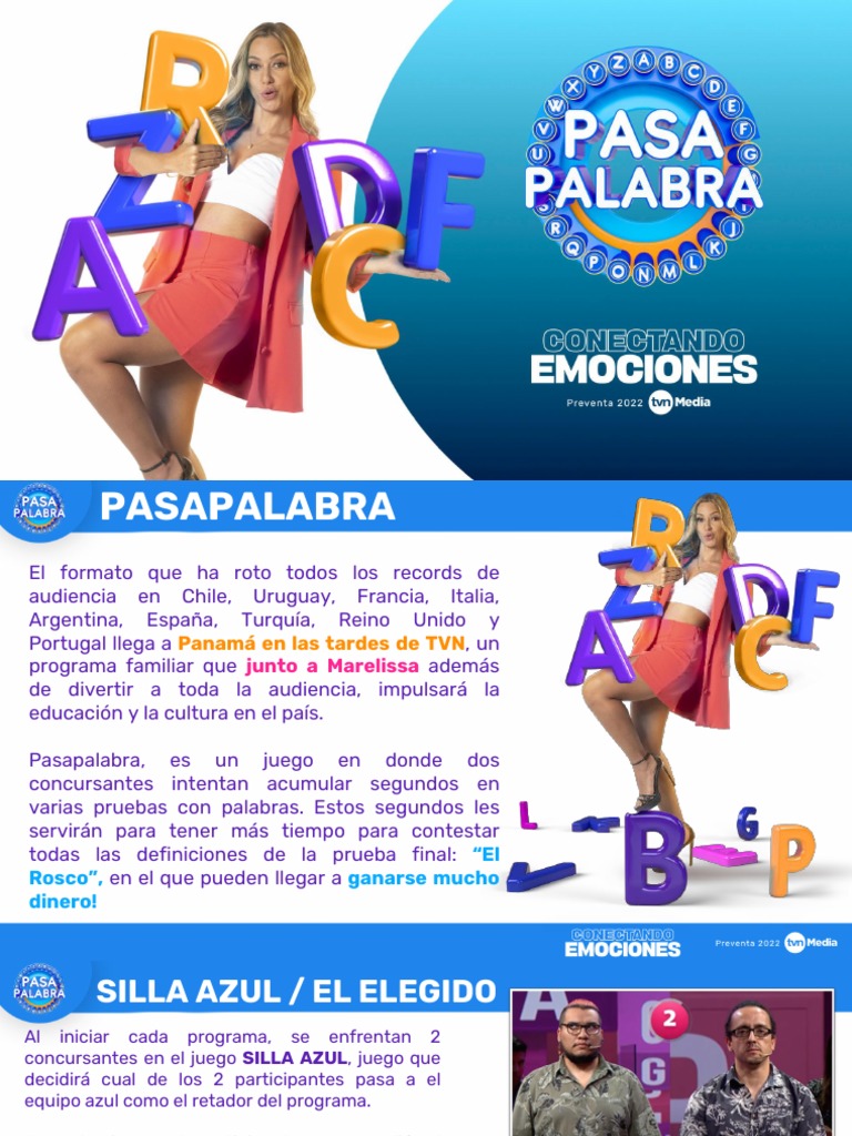 Pasapalabra PV22 | PDF | Entretenimiento