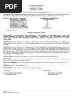 Brgy. Permit To Disco | PDF