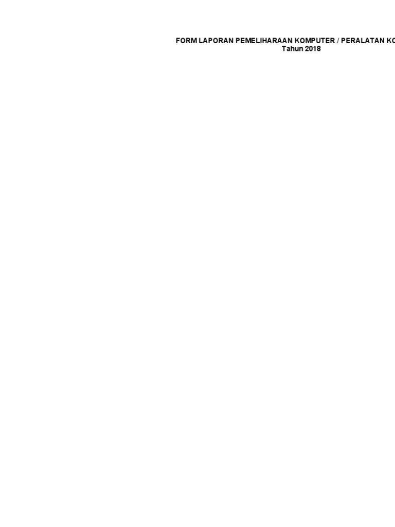 Form Cek Server | PDF