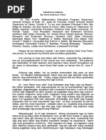 Introduction To Guest Speaker Tagalog | PDF