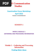 CAPE Communication Studies Exposition Sample | PDF | Information ...