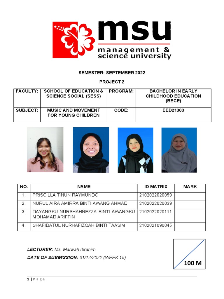 Project 2 | PDF | Multimedia | Children's Literature