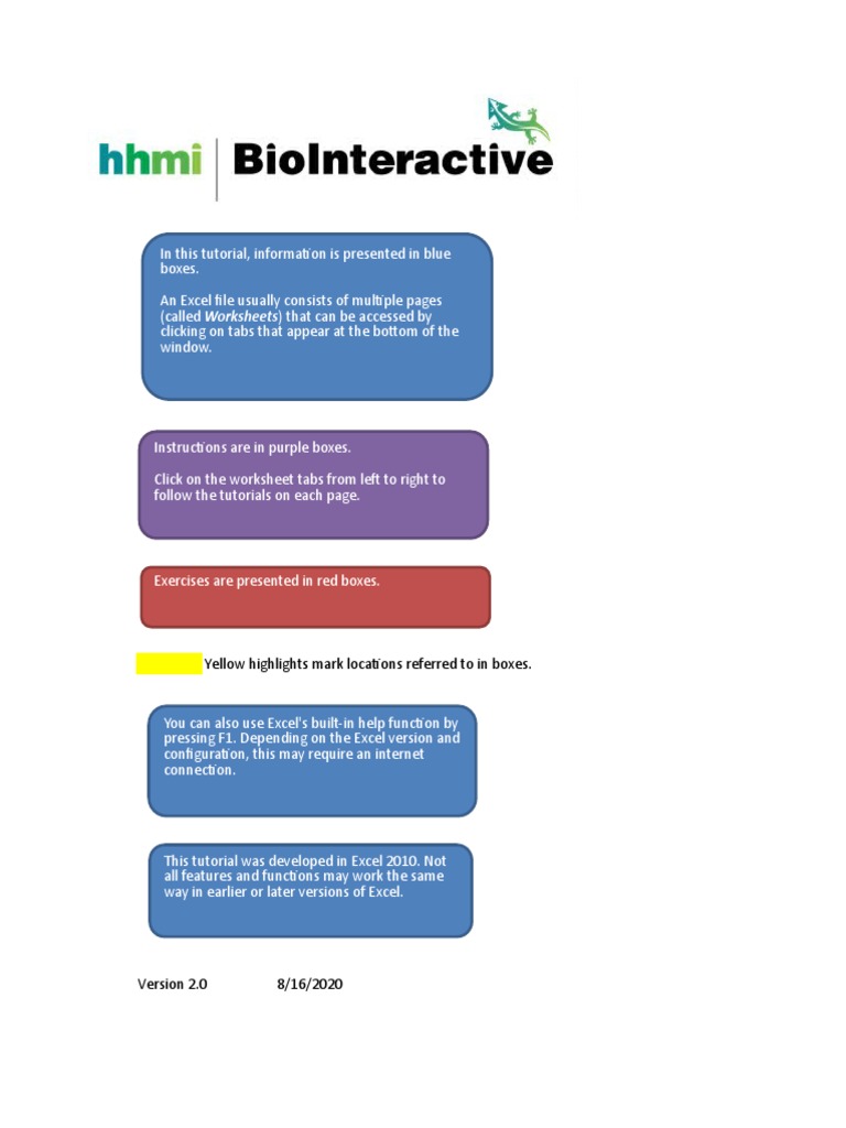 ExCel tutorial | PDF | Microsoft Excel | Chart
