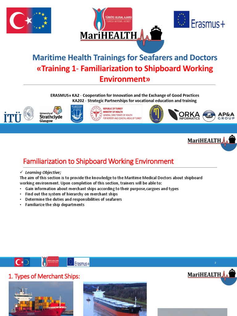 Training 1 Familiarization To Shipboard Working Environment | PDF ...