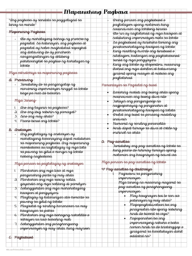 Ang Pagbasa Ay Sandata Sa Paggalugad Sa Tunay Na Mundo | PDF