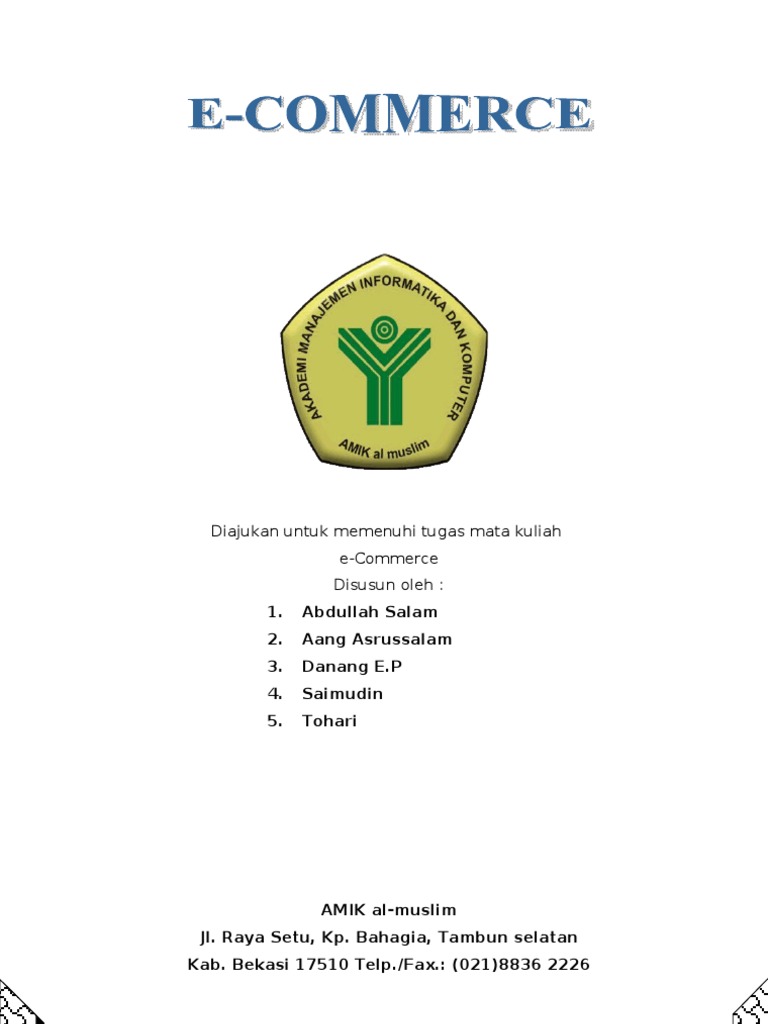 Makalah e Commerce | PDF