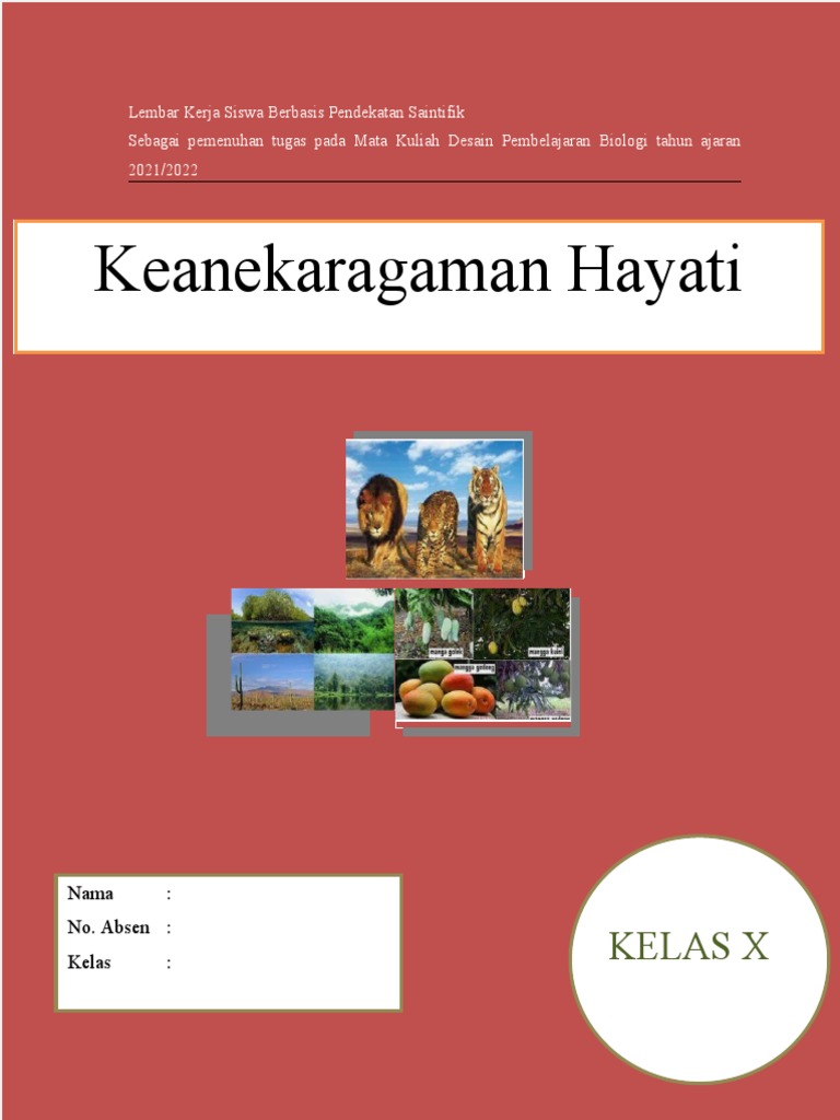 LKPD Keanekaragaman Hayati | PDF