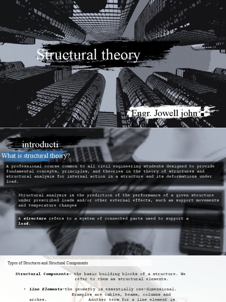 Introduction to Structural Theory | PDF | Structural Analysis | Beam ...