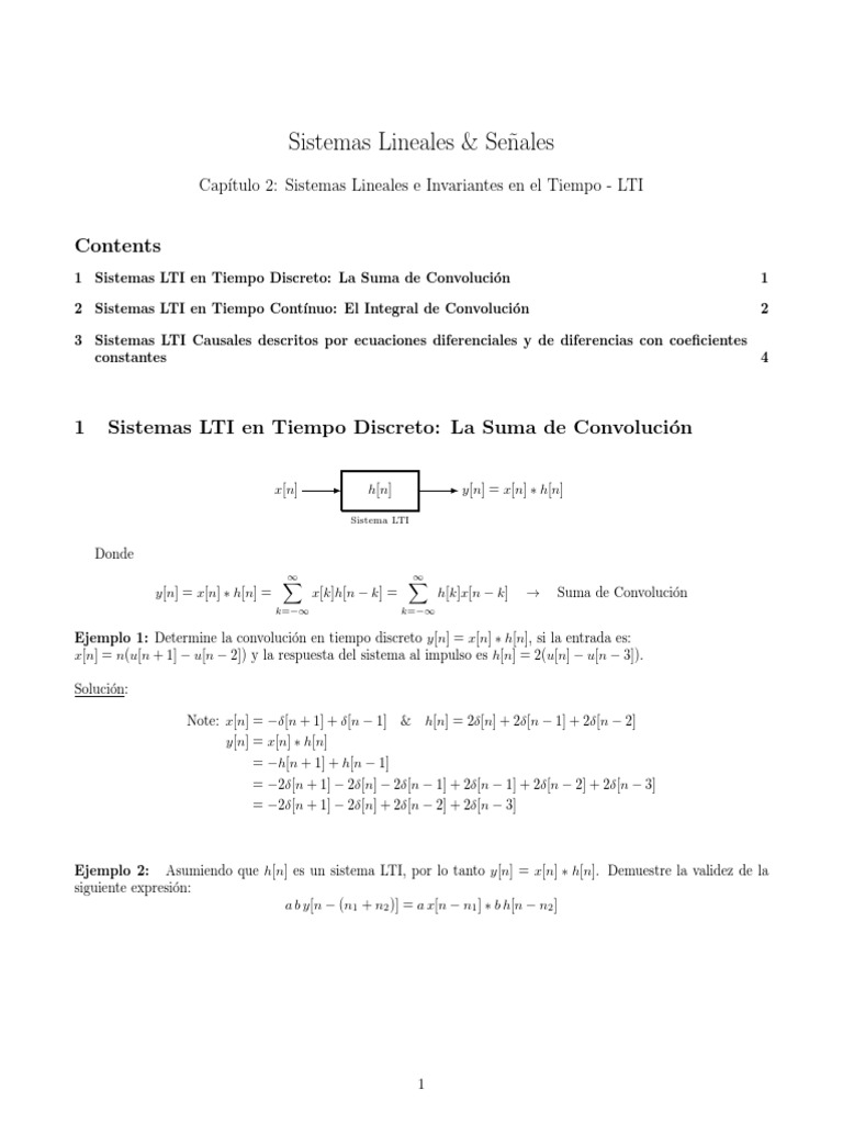 Capitulo 2 | PDF | Ciencia de sistemas | Análisis matemático