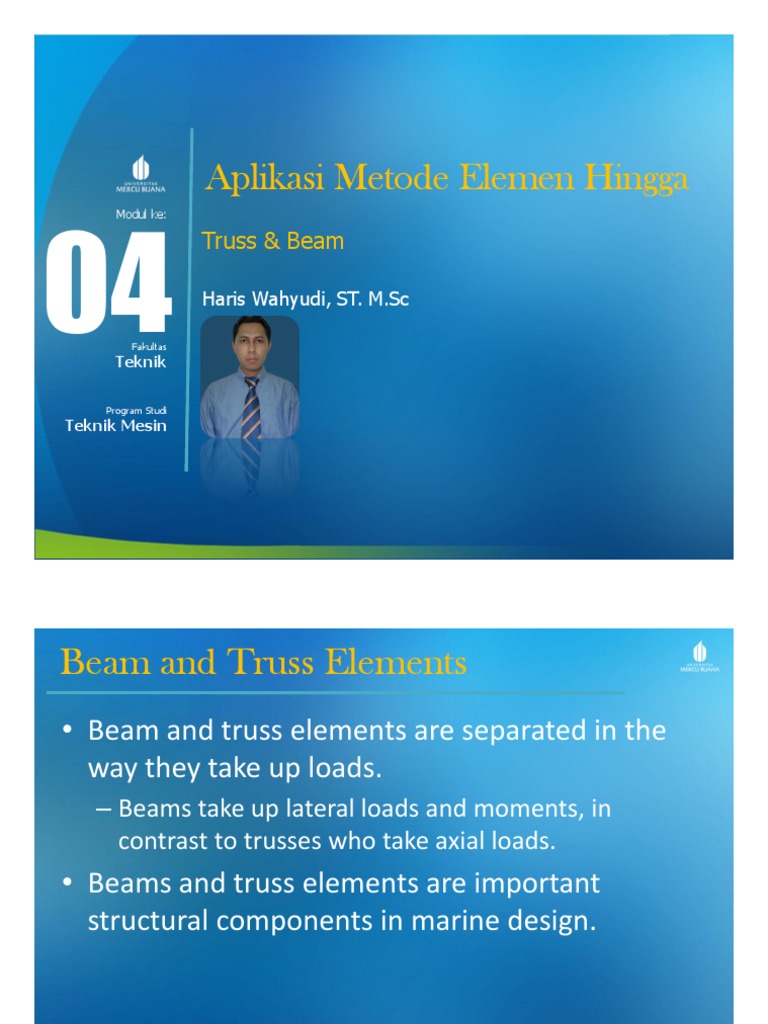 Modul 04. Truss Beam | PDF | Truss | Beam (Structure)
