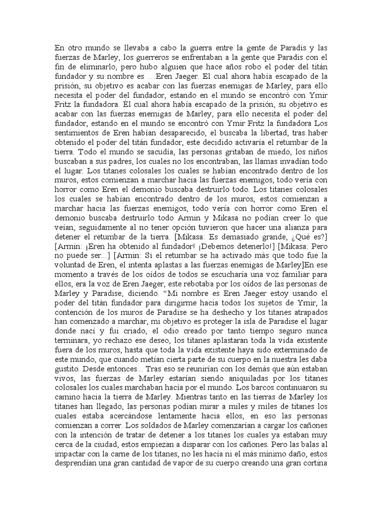 El Titan y La Reina: Si Eren e Historia Caian en Konosuba | PDF ...