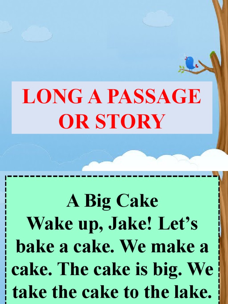 Long A Passages | PDF