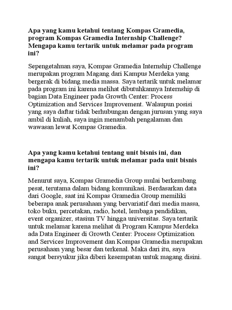 Kompas Gramedia | PDF